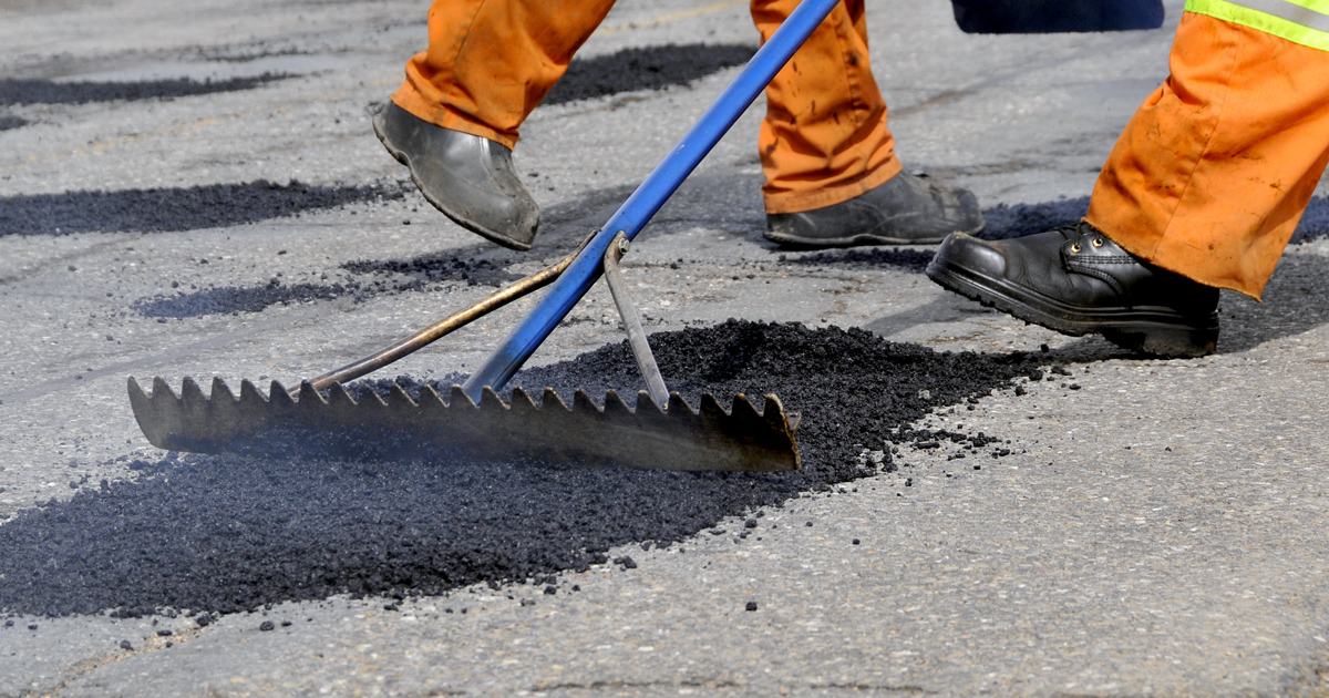 Nids-de-poule - Ville de Lévis