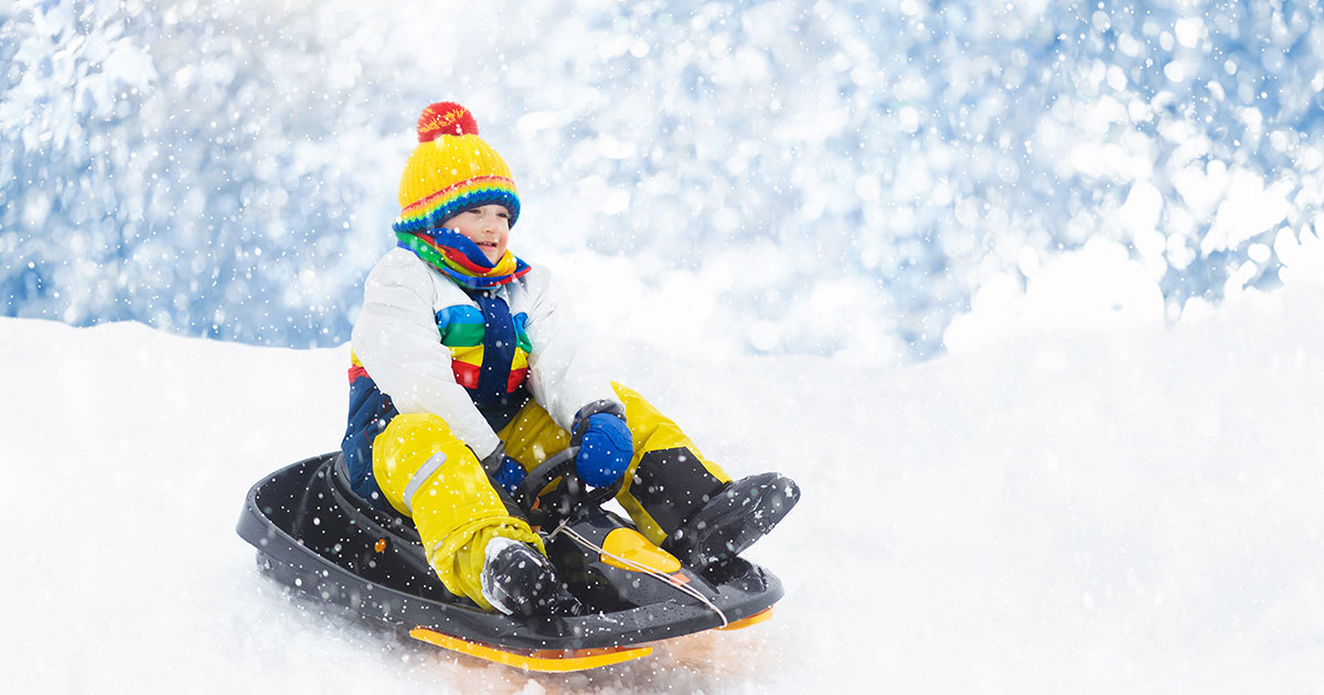 Glissade hivernale - Ville de Lévis